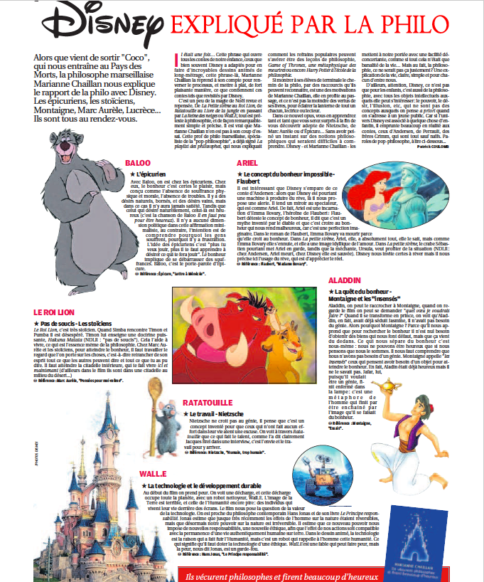 Disney expliqué par la philo - Marianne Chaillan